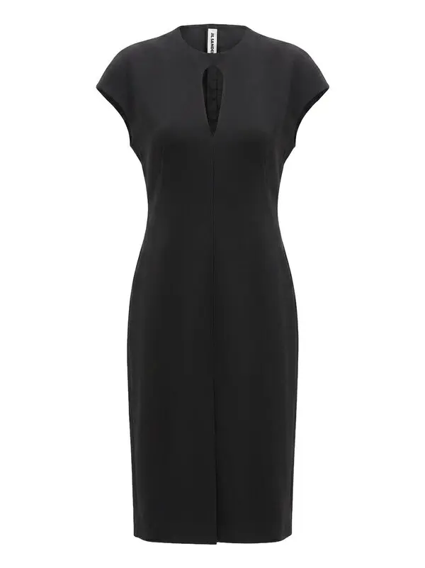 JIL SANDER Wool Dress - Multicolor
