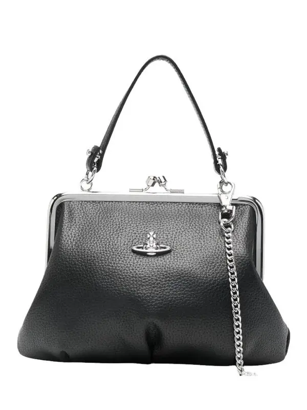 VIVIENNE WESTWOOD Granny Frame Purse - Black