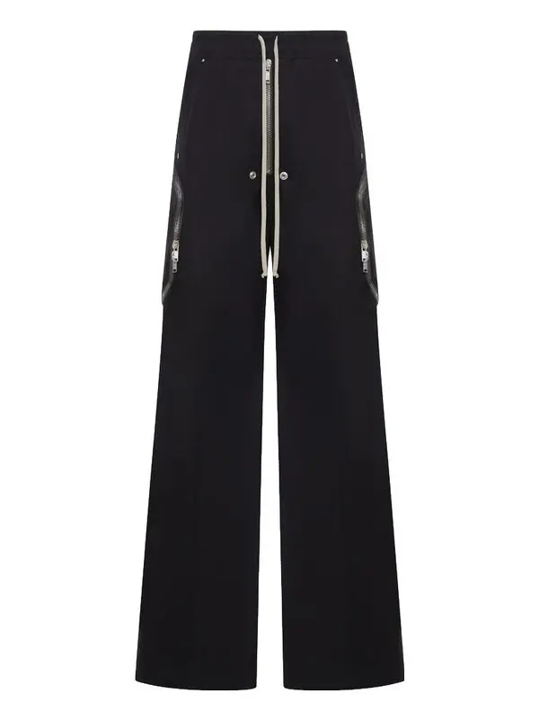 Rick Owens Heizer Belas Trousers - Black