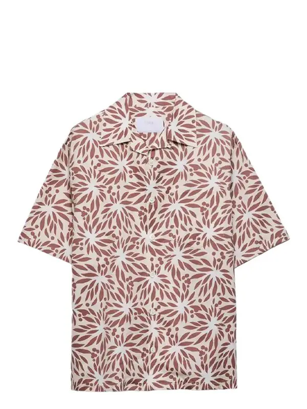 Prada Striped Cotton And Silk `bowling` Shirt - Multicolor