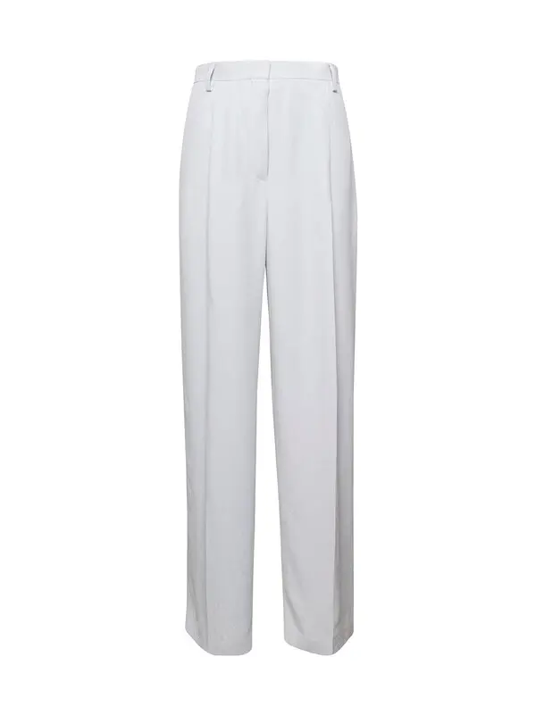Dries Van Noten Acetate Pressed Crease Pants - Multicolor