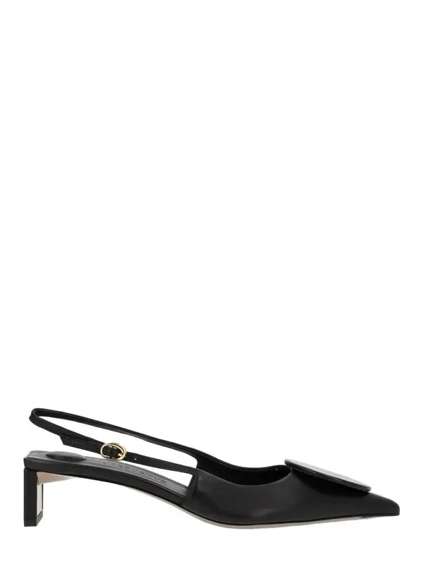 Jacquemus Les Slingbacks Duelo Shoe - Black