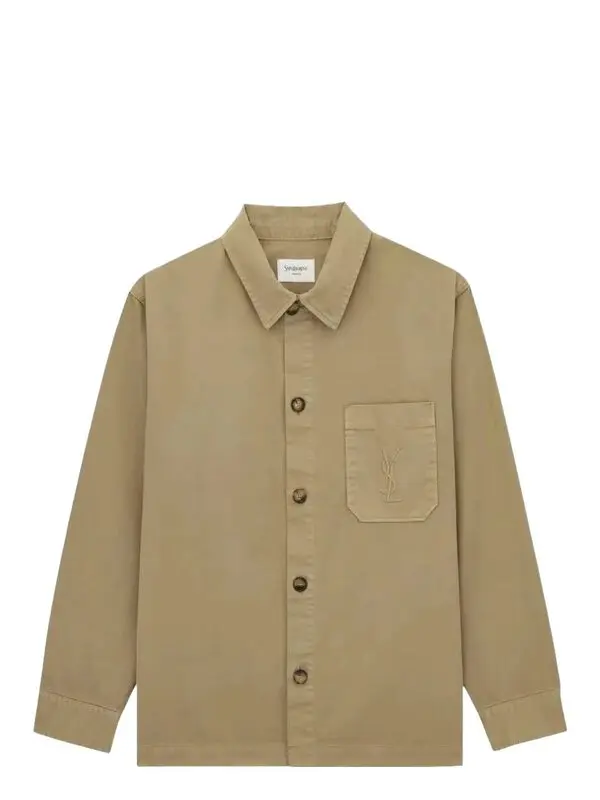 Saint Laurent Downtown` Overshirt - Multicolor