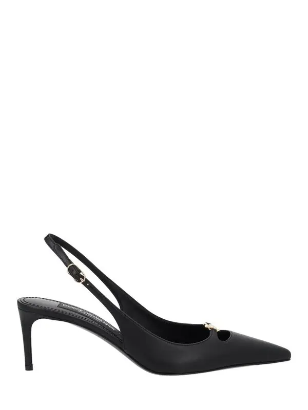 Dolce & Gabbana Slingback Lollo - Black