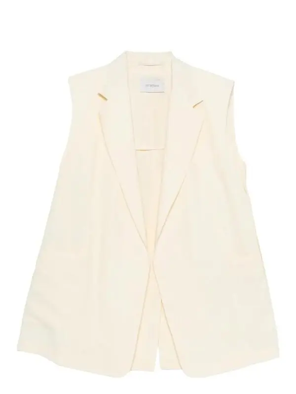 Sportmax Neutrals Jackets Waistcoat & Gilets - Cream