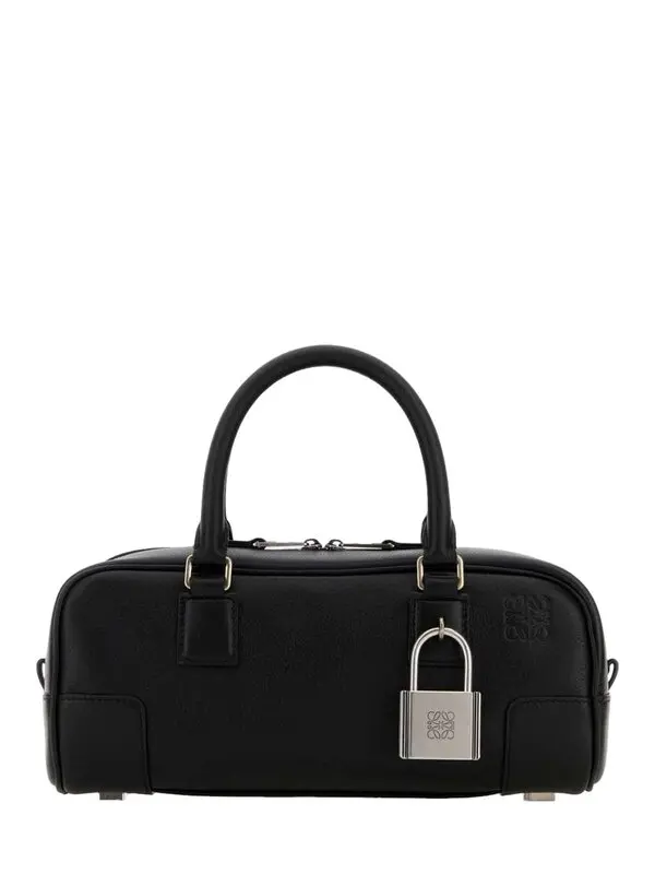 Loewe Amazona 23 Leather Bag - Black