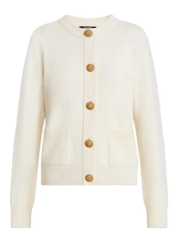 Balmain Cashmere Cardigan - Multicolor