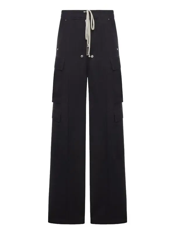 Rick Owens Cotton Cargobelas Trousers - Multicolor