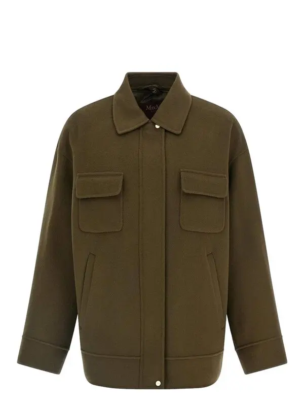 Max Mara Classic Collar Jacket - Brown