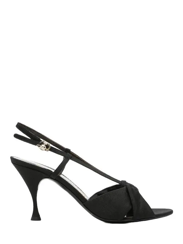VIVIENNE WESTWOOD High Heel Slingback Sandals - Black