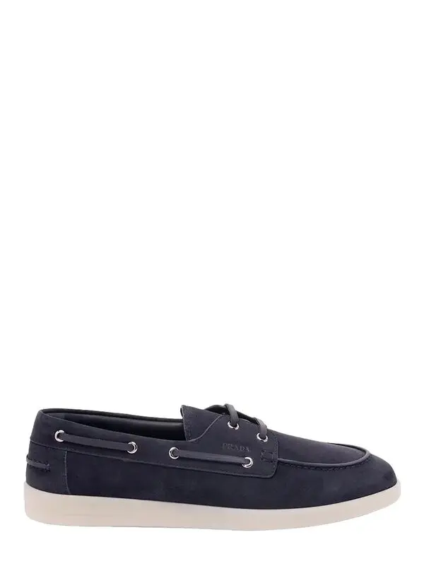 Prada Suede Boat Shoes - Multicolor