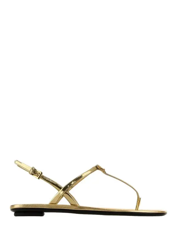 Prada Flat Sandal - Gold