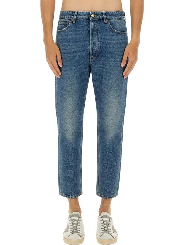 GOLDEN GOOSE Slim Fit Jeans - Blue