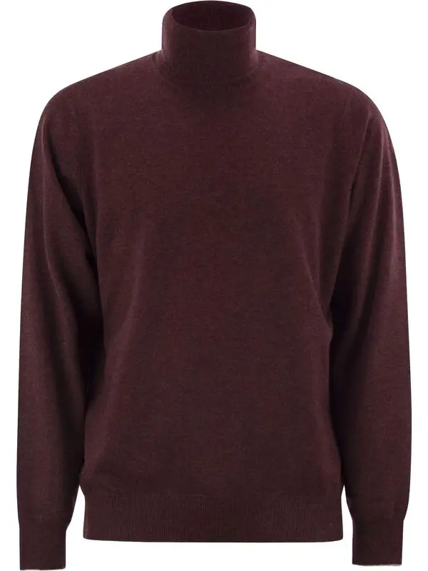 Brunello Cucinelli Cashmere Turtleneck Sweater - Multicolor