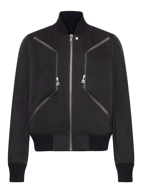 Rick Owens Padded Heizer Bomber Jacket - Black