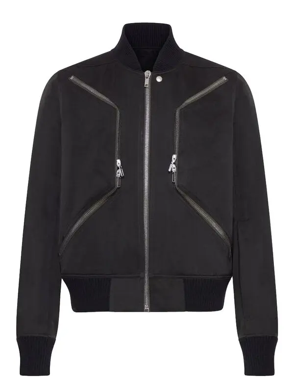 Rick Owens Padded Heizer Bomber Jacket - Black