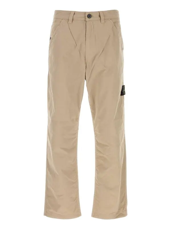 Stone Island Cotton Pant - Brown