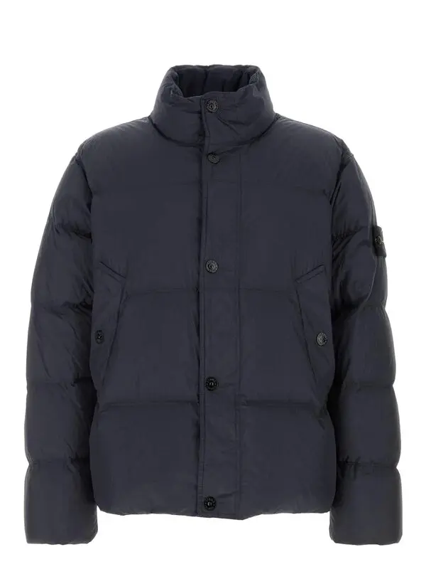 Stone Island Nylon Down Jacket - Blue