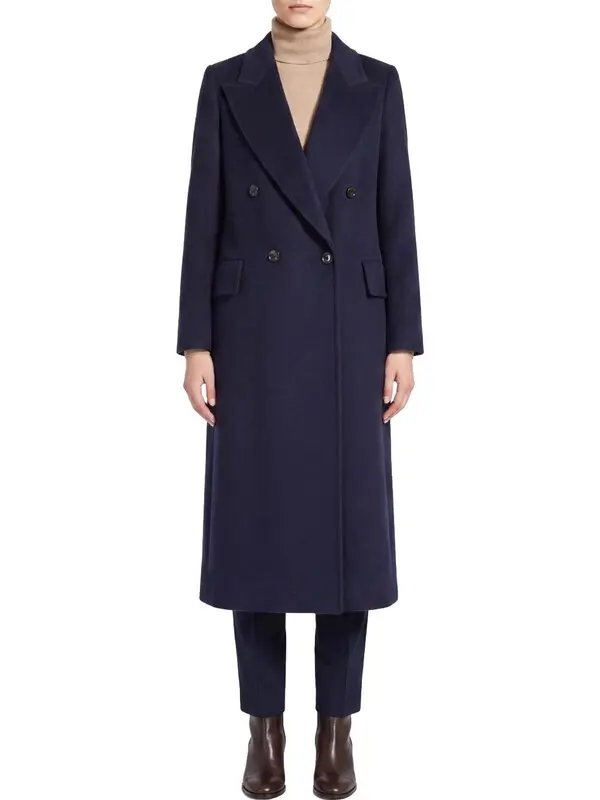 Max Mara Long Coat - Blue