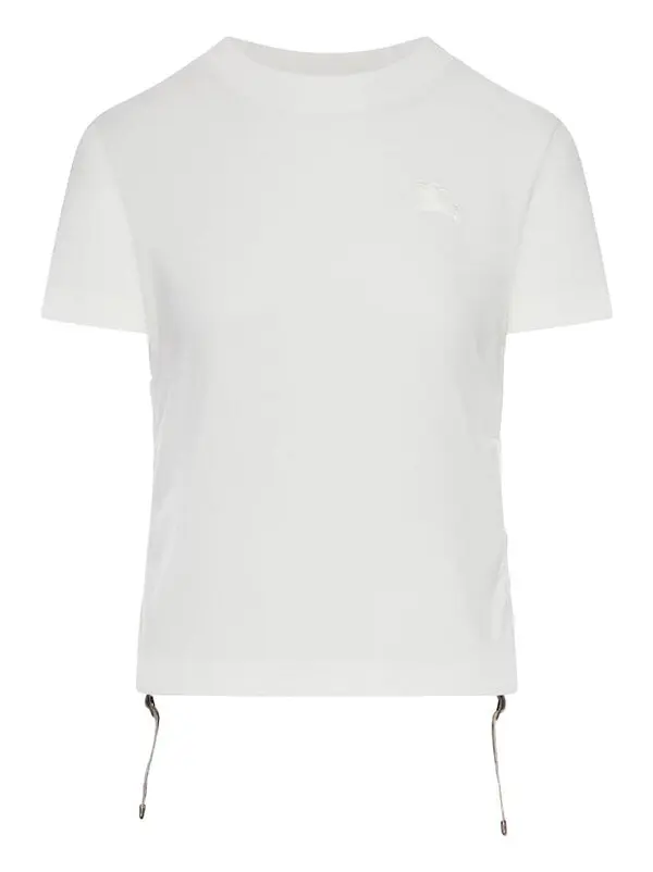 Burberry Equestrian Knight Design T-shirt - White
