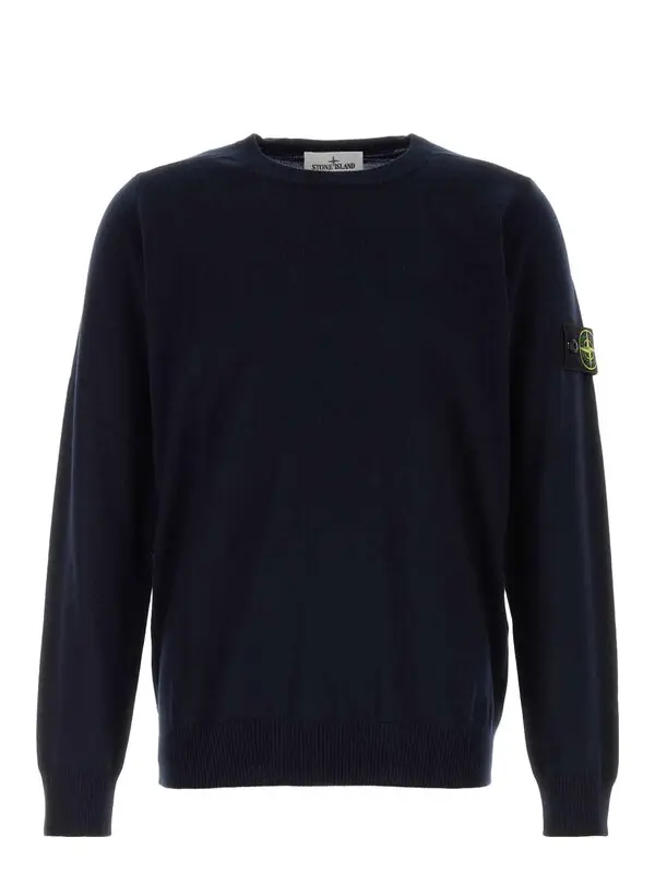 Stone Island Midnight Wool Sweater - Blue