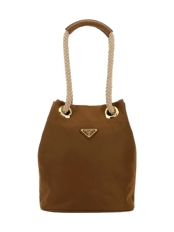 Prada Mariner Re-nylon Bucket Bag - Brown