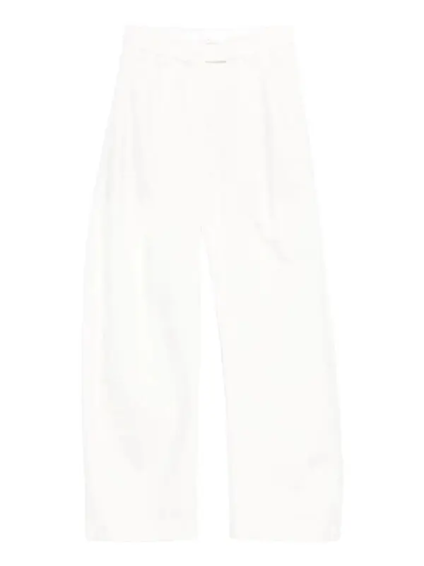 Brunello Cucinelli Cotton Accordion Pants - Multicolor