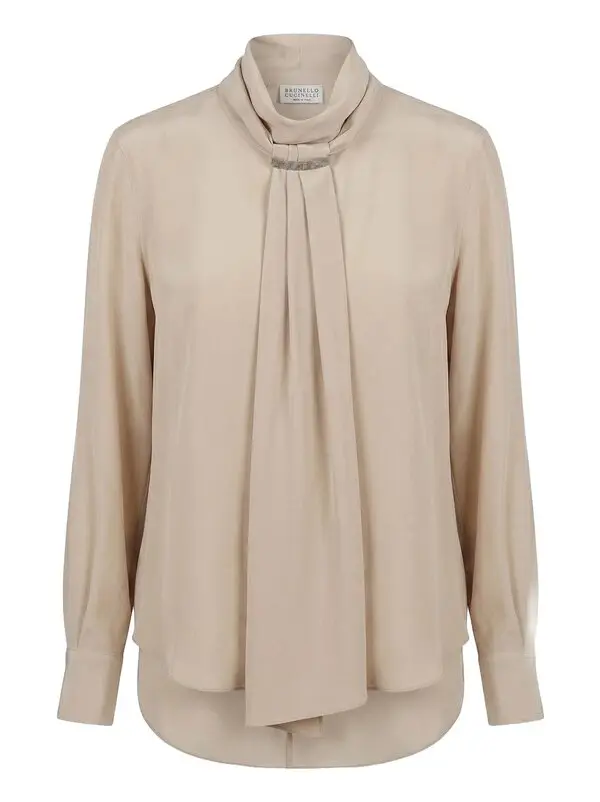 Brunello Cucinelli Silk Blouse - Multicolor