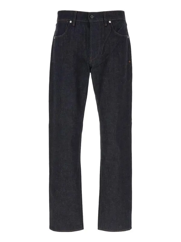 Stone Island Trousers Blue Raw - Multicolor