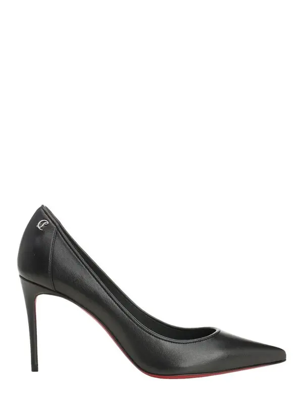 CHRISTIAN LOUBOUTIN Lambskin Pump - Black