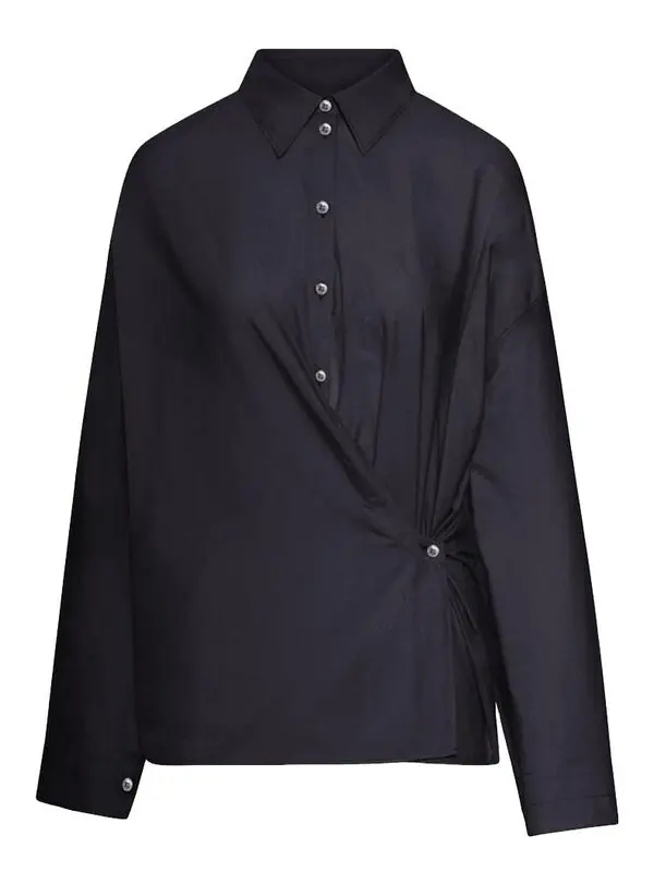 LEMAIRE Twisted Cotton Shirt - Multicolor