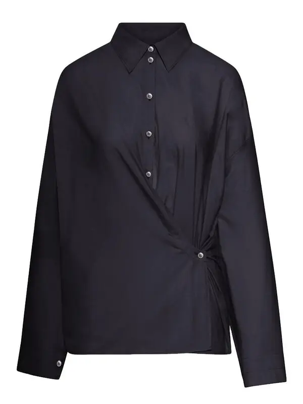 LEMAIRE Twisted Cotton Shirt - Multicolor
