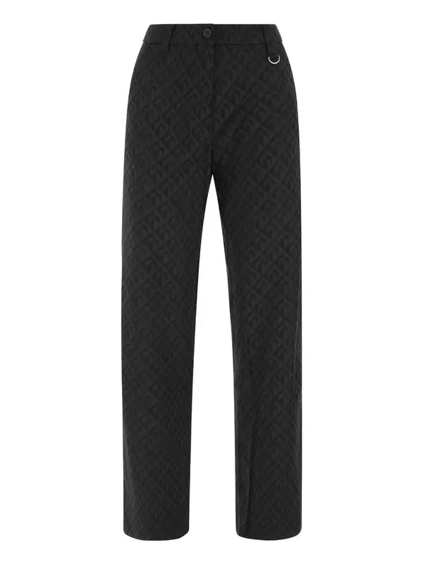 MARINE SERRE Embroidered Trousers - Multicolor