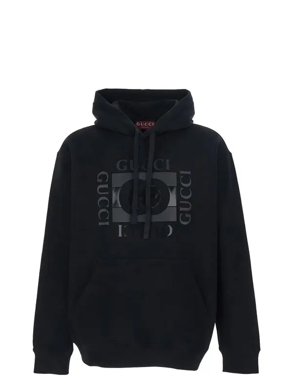 Gucci Cotton Hooded Sweatshirt - Multicolor