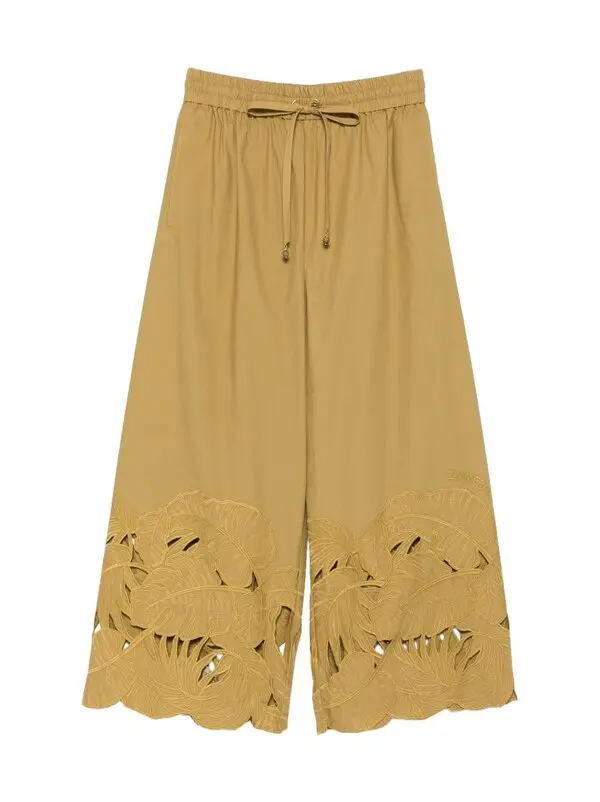 Zimmermann Mahon Cotton Trousers - Multicolor