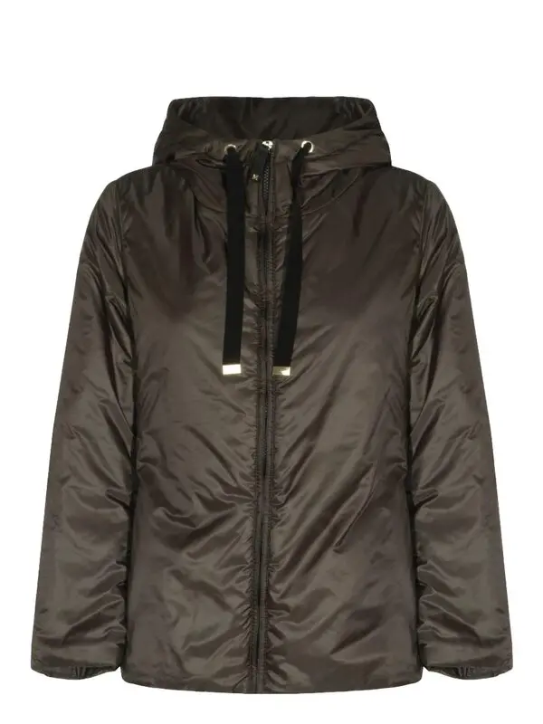 Max Mara Nylon Padded Blouson Jacket - Multicolor