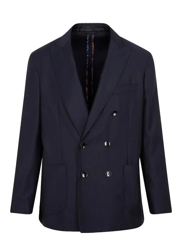 Etro Jacket - Blue