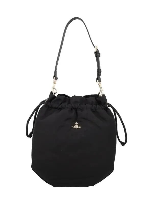 VIVIENNE WESTWOOD Bag With Orb Detail - Black