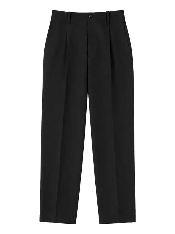GOLDEN GOOSE Wool Trousers - Black