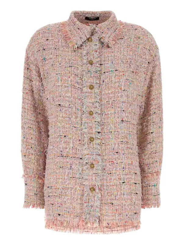 Balmain Tweed Shirt - Multicolor