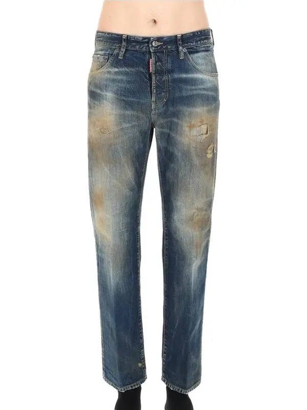 Dsquared2 Five-pocket Denim Jeans - Blue