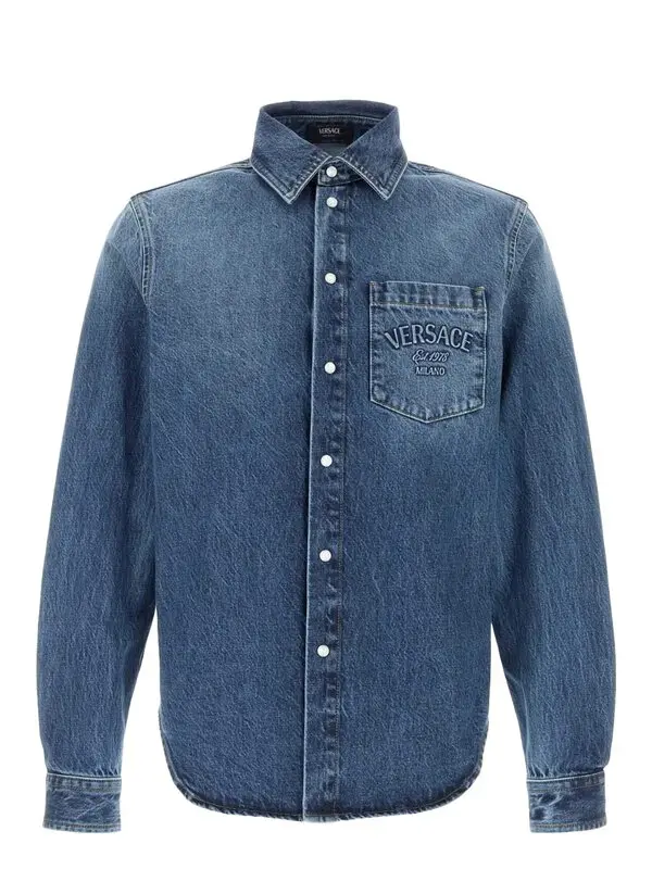 Versace Denim Shirt - Blue