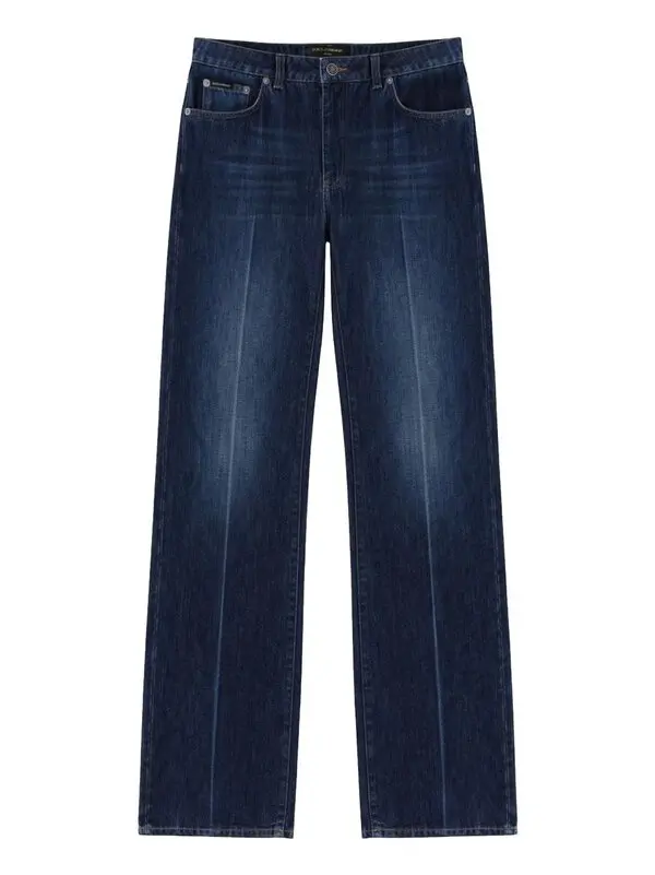 Dolce & Gabbana Low-rise Jeans - Blue