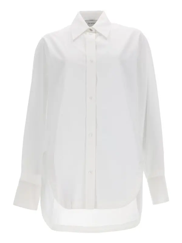 Sportmax Poplin Kimono Shirt - White