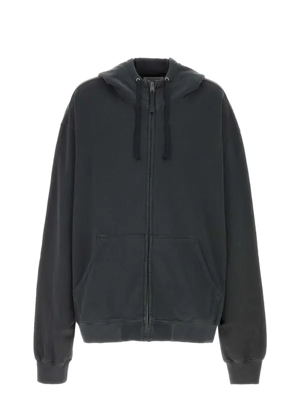 MAISON MARGIELA Cotton Oversize Sweatshirt - Gray