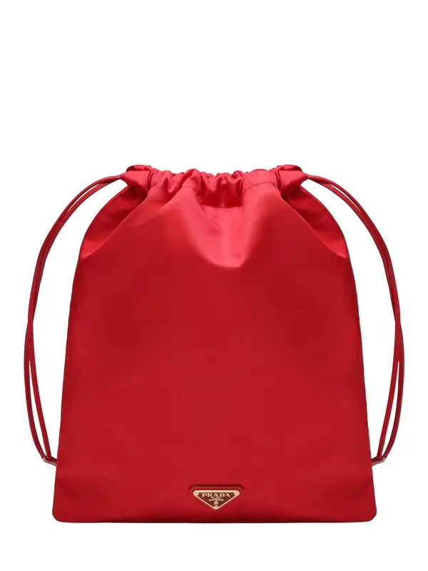 Prada Re-nylon Wish Pouch - Red