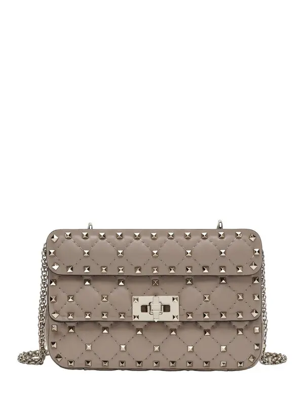 Valentino Garavani Mini Rockstud Spike Top-handle Bag - Pink