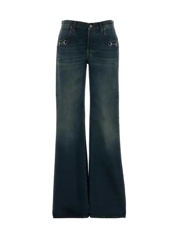 Gucci Petite Fit Low Rise Pants - Multicolor