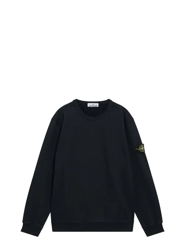 Stone Island Cotton Crewneck Sweatshirt - Blue