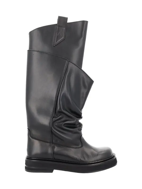 Attico Stivale Passeggiata - Black